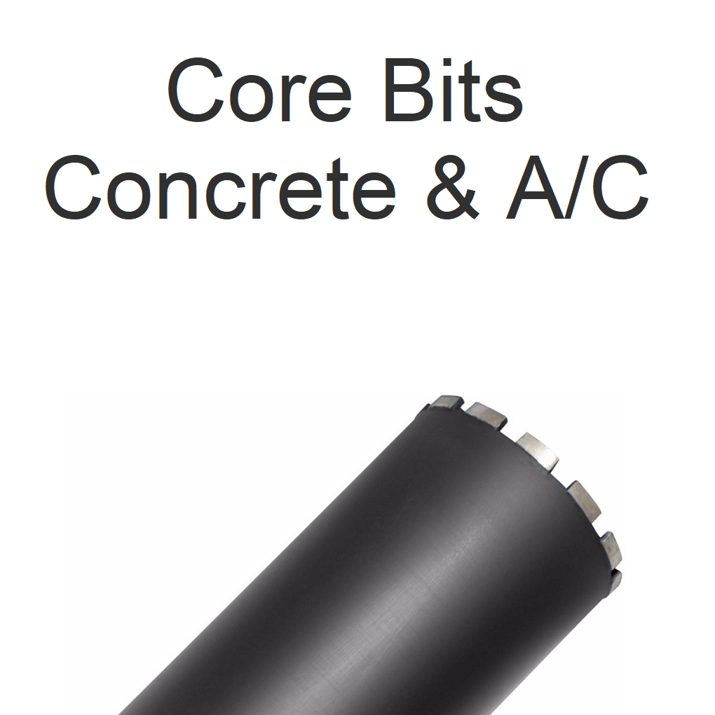 Core Bits: Concrete & A/C – Diamond Blade Supply