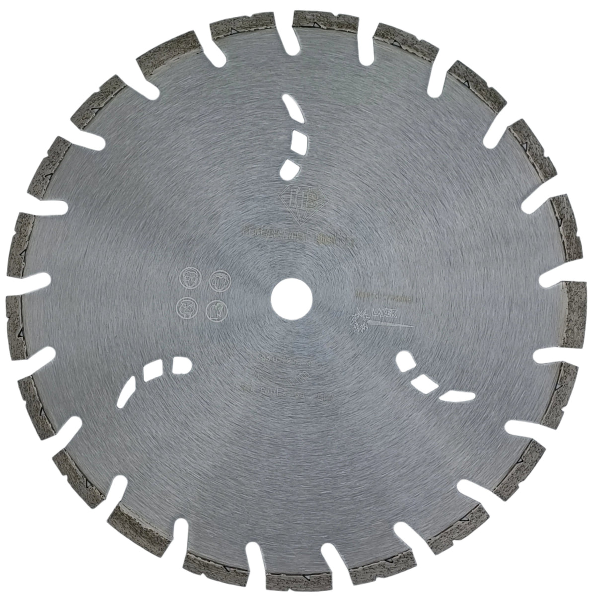 14" Combo Blade, Slanted U-Gullets – Diamond Blade Supply