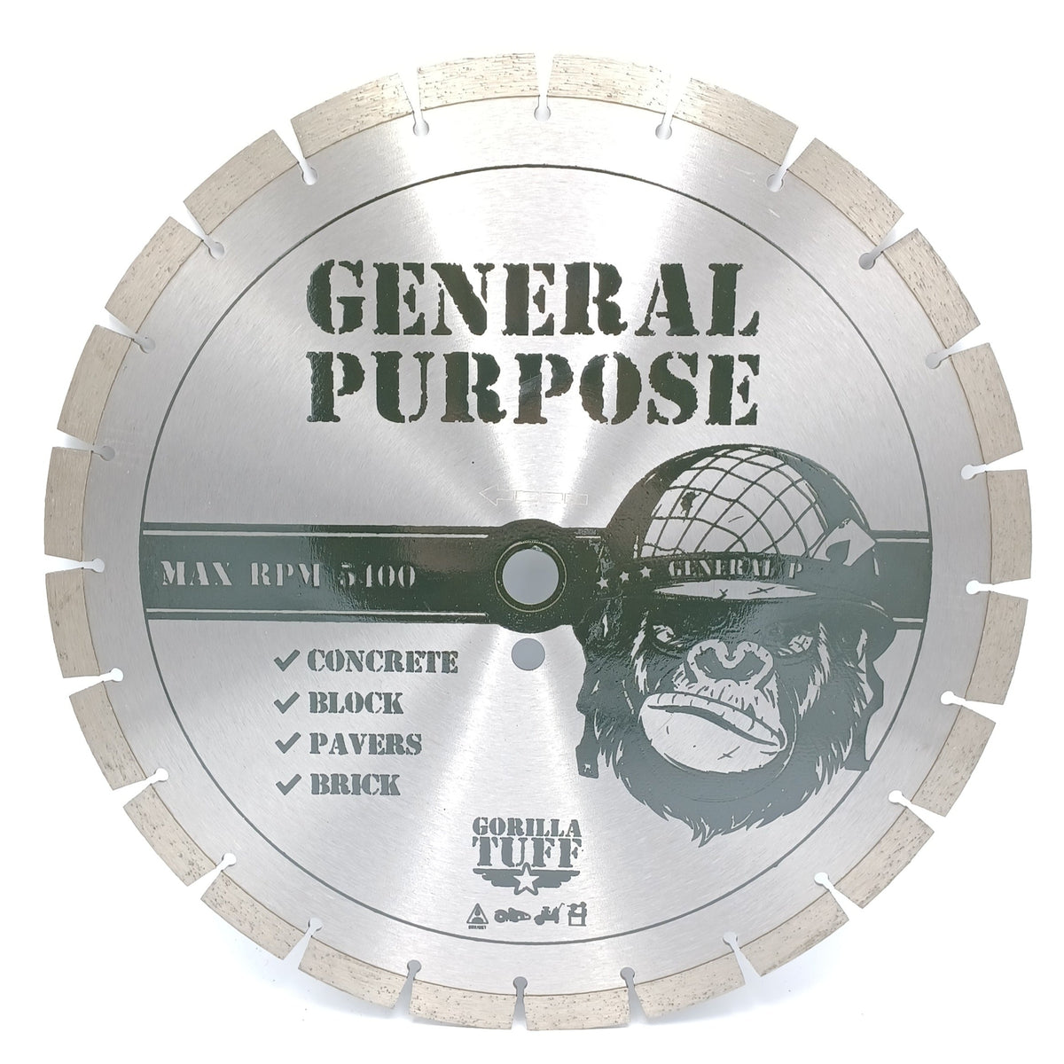 "General P" PLUS 14mm tall JUMBO SEGMENT General Purpose Blades ...