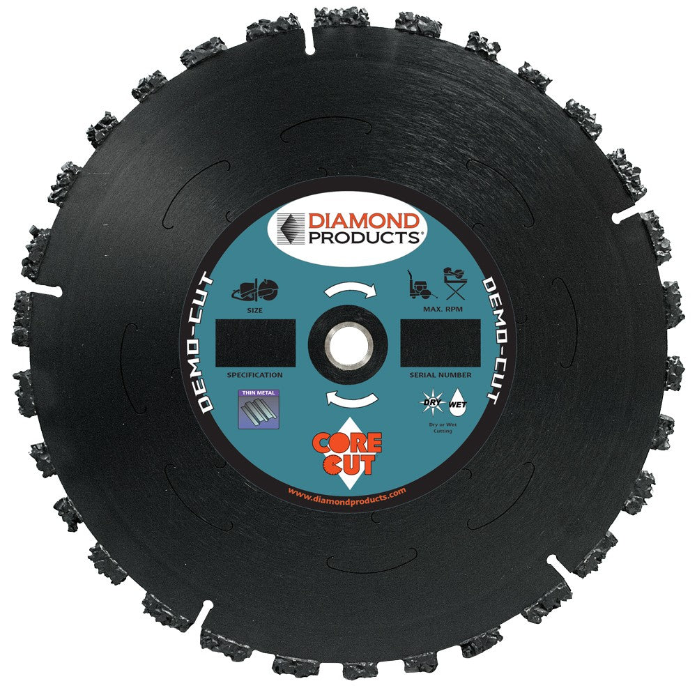 Demo-Cut High Speed Specialty Blades – Diamond Blade Supply